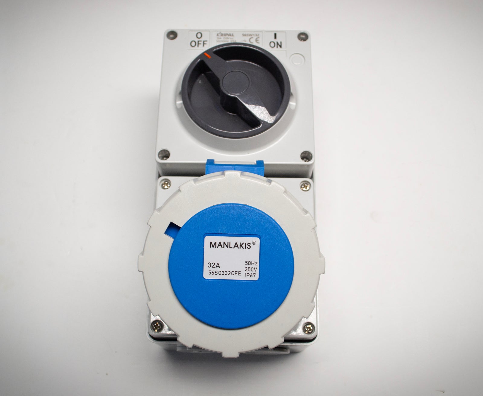 Switched Socket 32 Amp 3 Pin CEE IP67 | Eurotech NZ