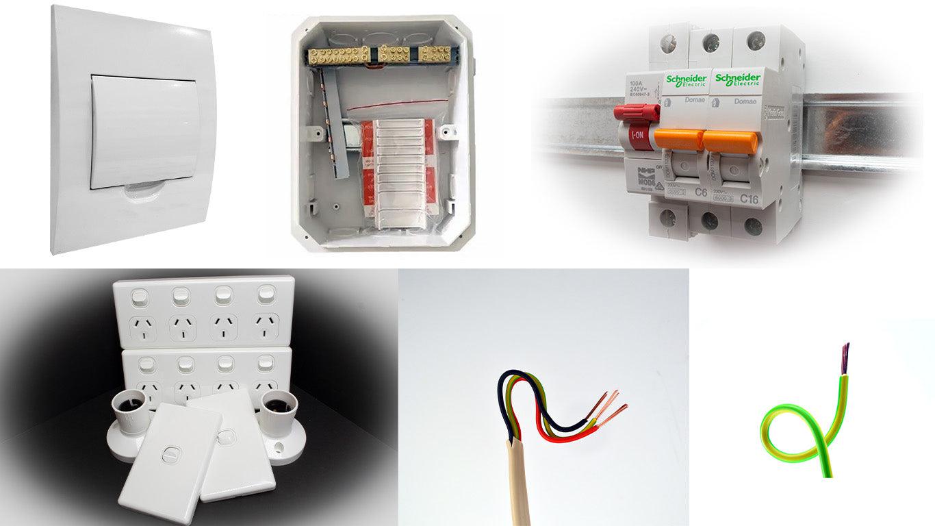 Wiring Kit - Garage Workshop Cabin - Buy Online Now - Eurotech NZ